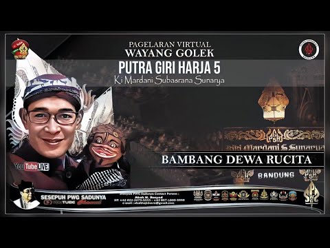 WAYANG GOLEK GIRI HARJA 5 DALANG KI MARDANI SUBASRANA SUNARYA || LAKON BAMBANG DEWA RUCITA