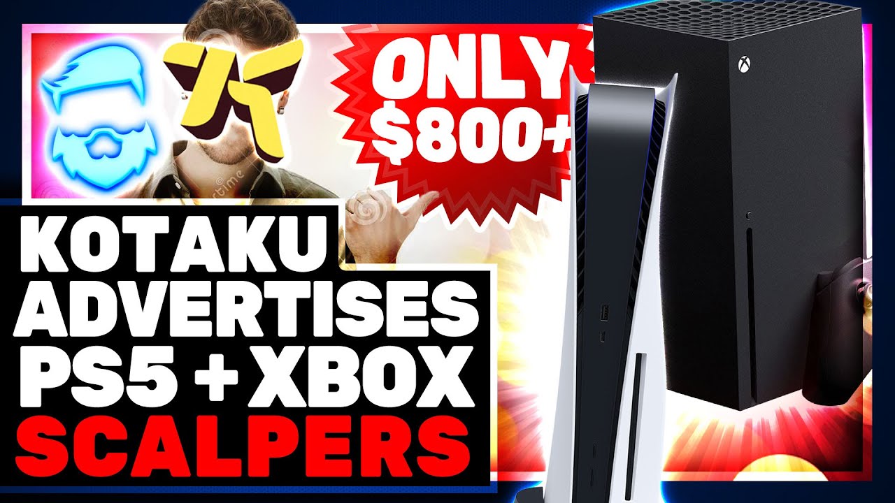 Journos PROFITING From PS5 & XBOX Series X Console Scalpers! Absolute ...