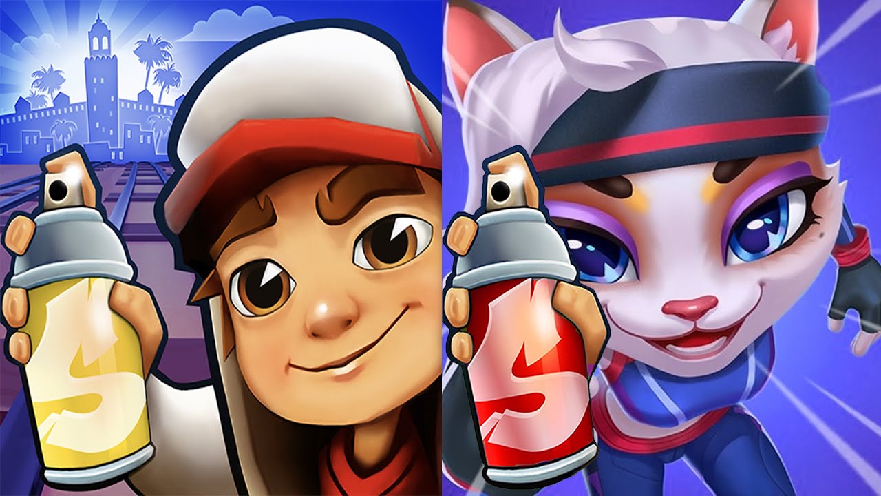 Subway Surfers vs Runner Heroes Top Levels Tiktok Runner Gameplay iOS ...