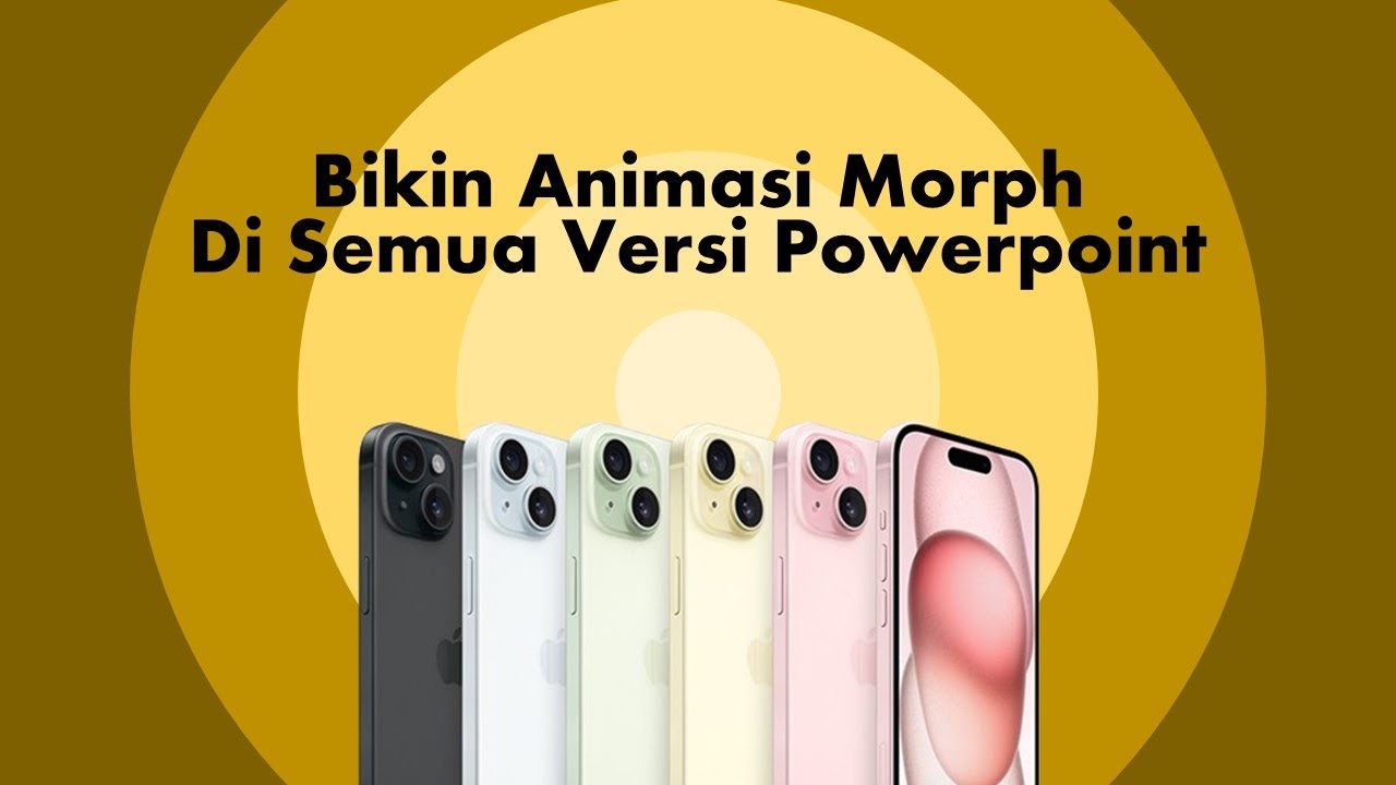 Cara Bikin Animasi Morph Di Versi Powerpoint 2010 2013 2016 | Tutorial Office - YouTube