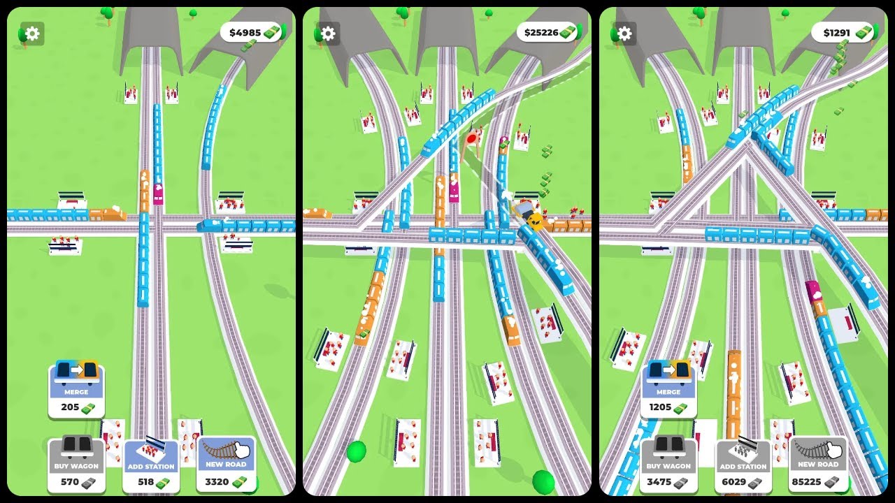 Train Traffic Android Gameplay - YouTube
