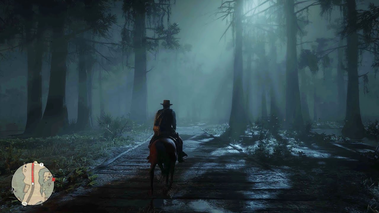 Rdr2 - This is why you should not visit swamps at night - YouTube