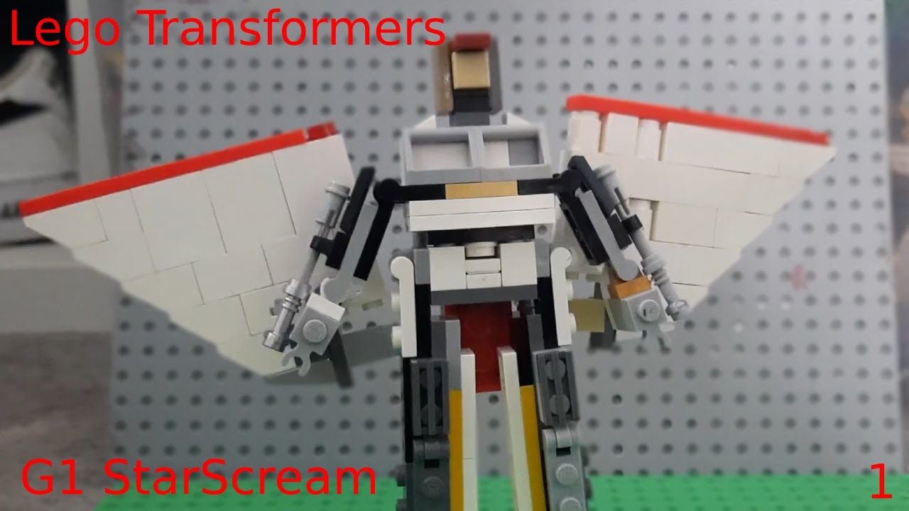 Lego Transformers | 1 | G1 StarScream! - YouTube
