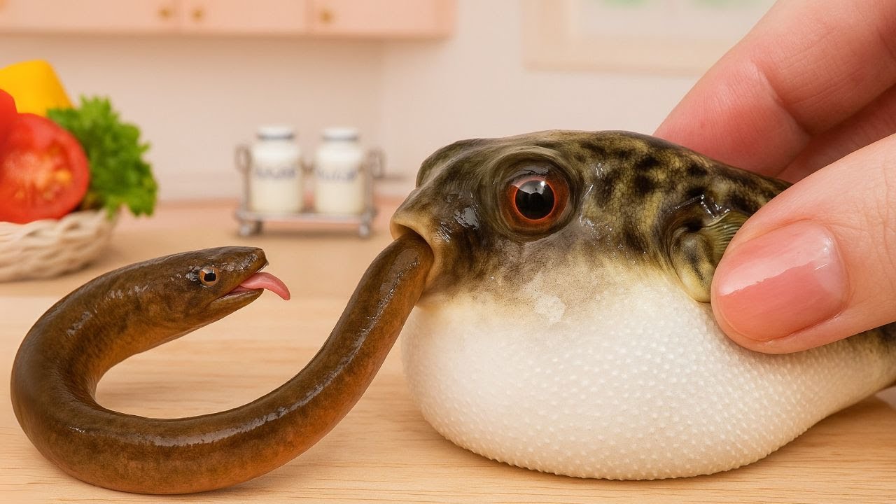 3000+ Japanese Cooking Idea - Delicious Miniature Puffer Fish for ...