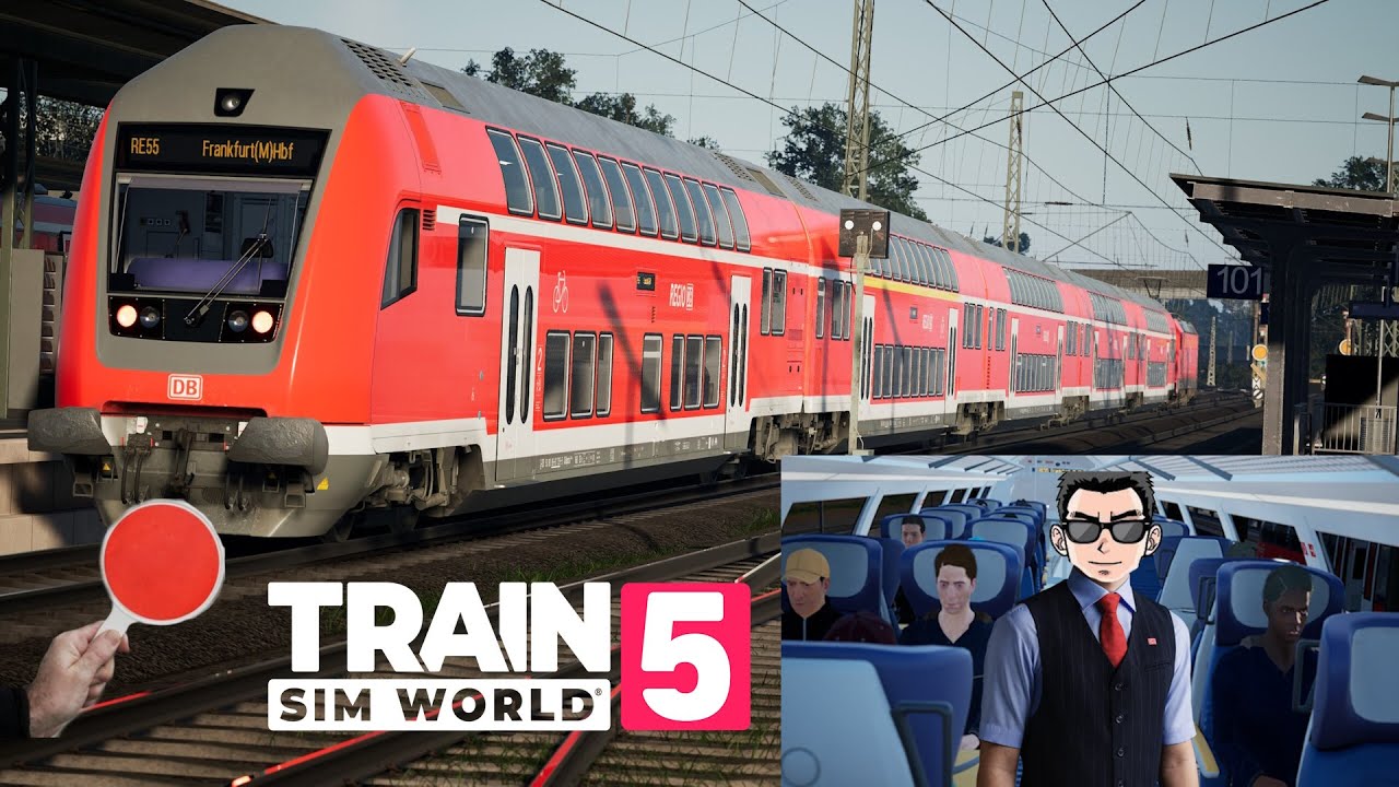 TSW 5 | Unterwegs als Zugbegleiter im RE55 Würzburg Hbf - Frankfurt ...