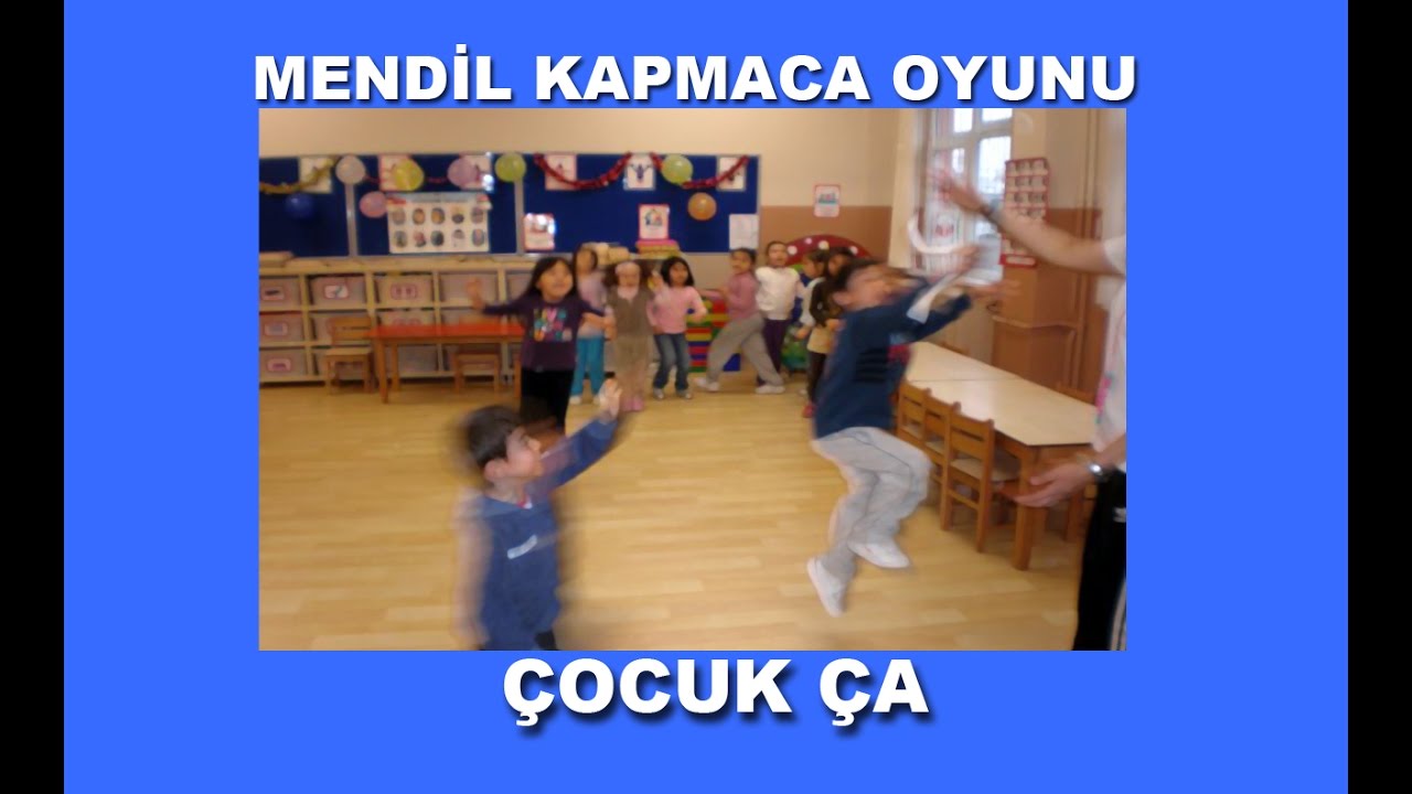 Çocuklardan Mendil Kapmaca Oyunu - YouTube