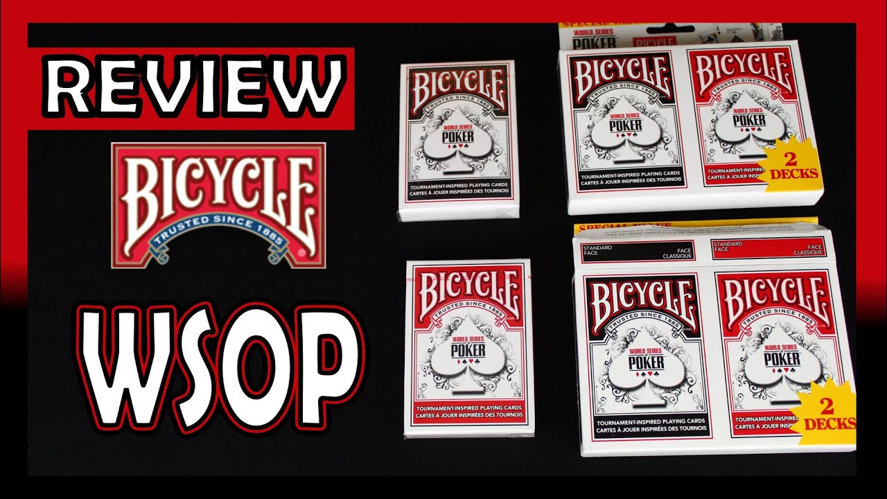 Bicycle WSOP | Deck Review - YouTube