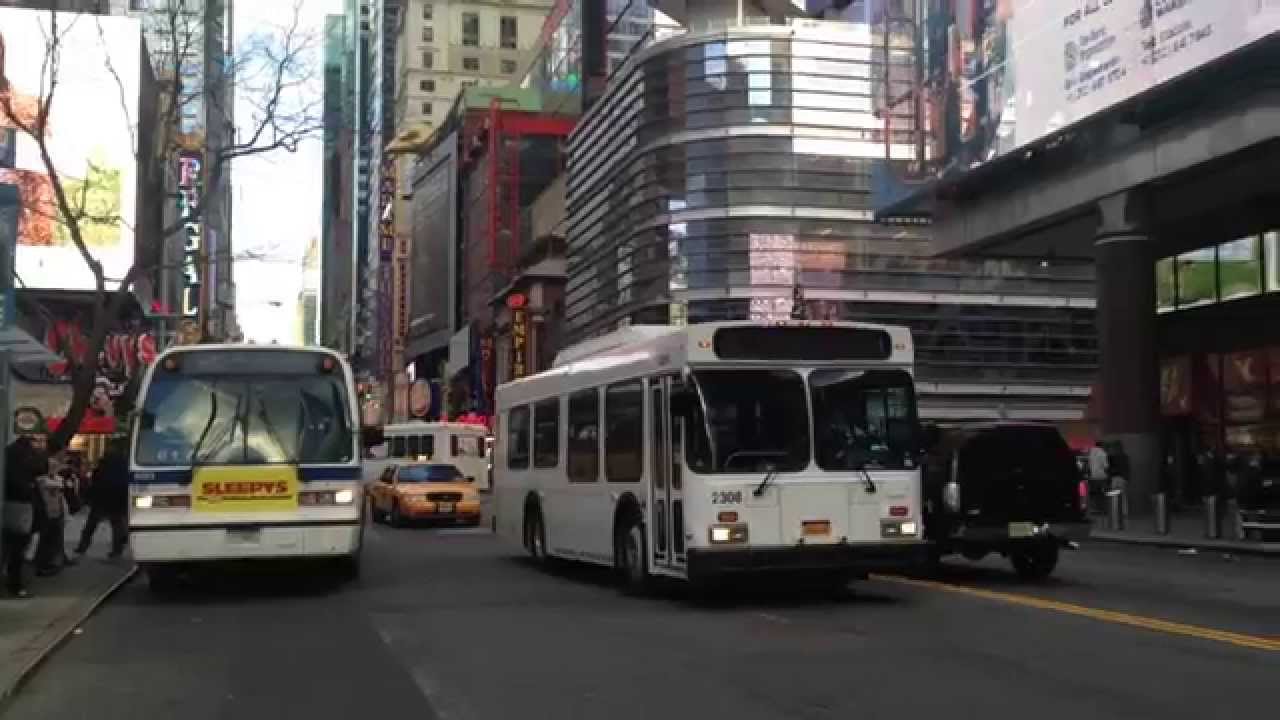Academy Bus 2003 New Flyer Industries D30LF 2308 @ 42nd Street & 8th ...