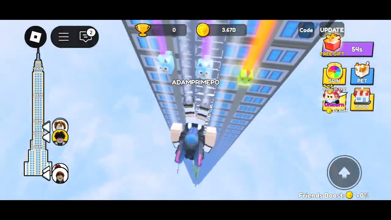 Climb a monument !! | roblox - YouTube
