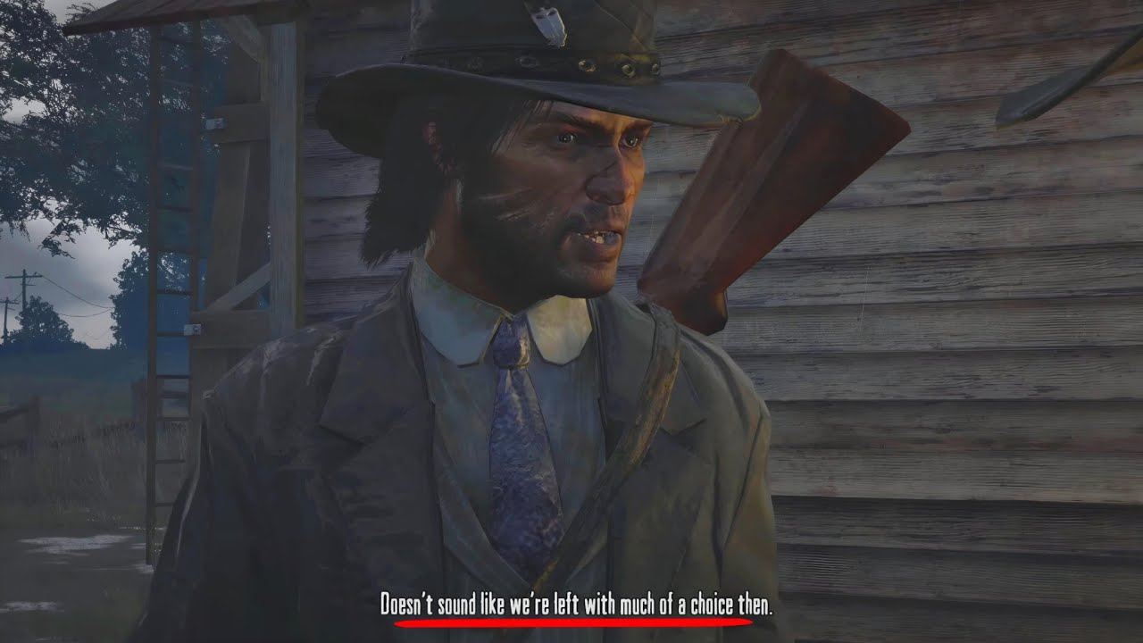 The way the weather changes for the cutscene in a second | Rdr1 - YouTube