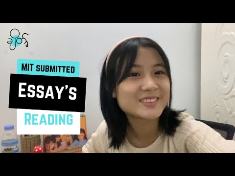MIT Accepted Essay (Written by Nyan Lin Htet) - ချိတ် The Hook စုတုပြု ...