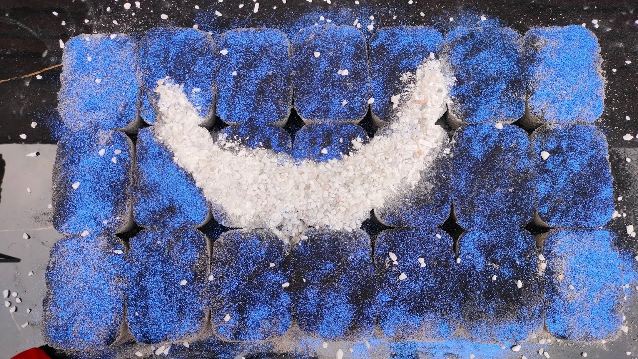 ASMR | Moon blocks crumble 🌙 | Chand Raat mubarak my all youtube family 🥰 #47 - YouTube