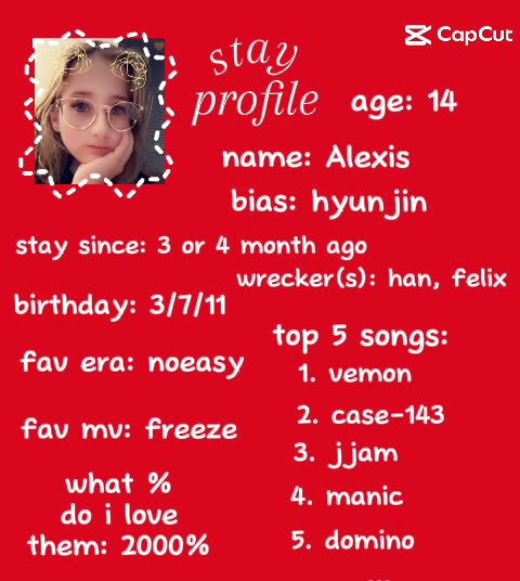 my stay profile.im a bby stay so plzz be nice about only being a stay ...