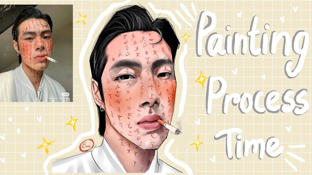 Speed painting - digital art - written reflections - YouTube