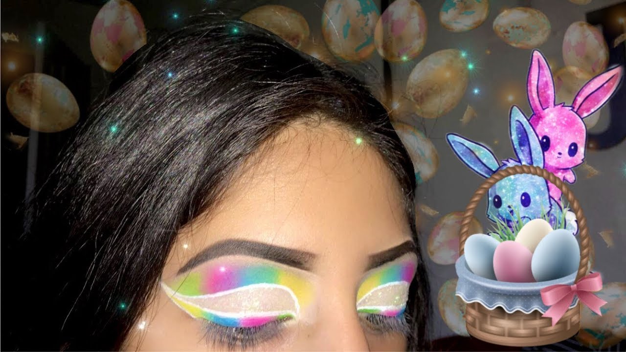 Easter Eyeshadow look 🐣 - YouTube