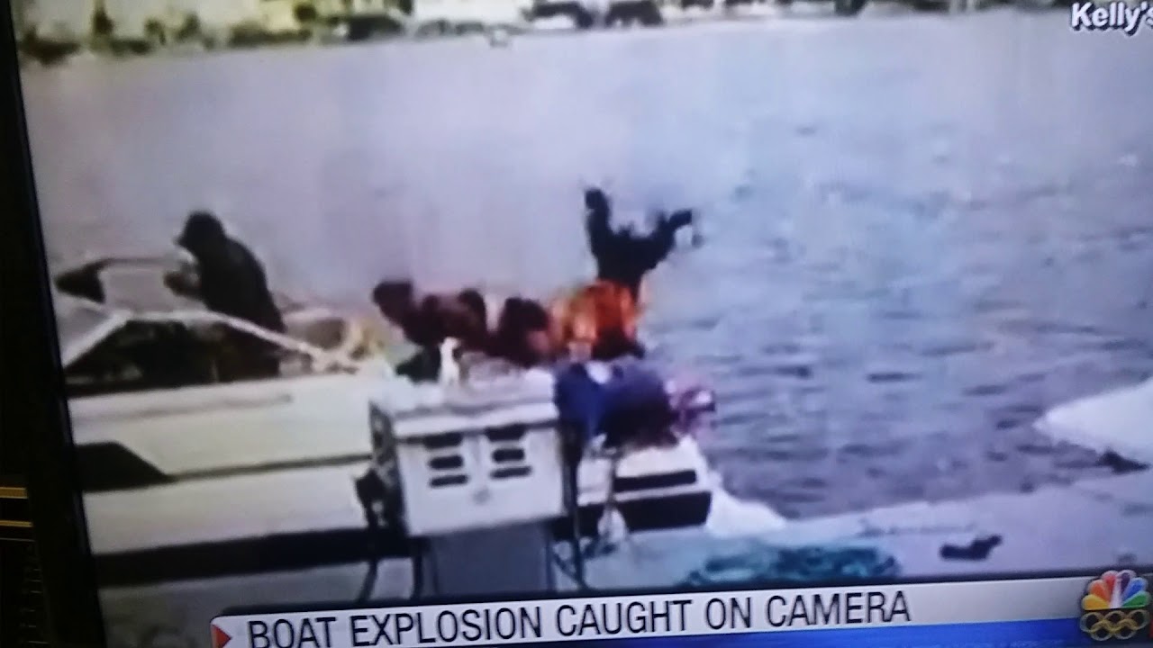 Boat explosion - YouTube