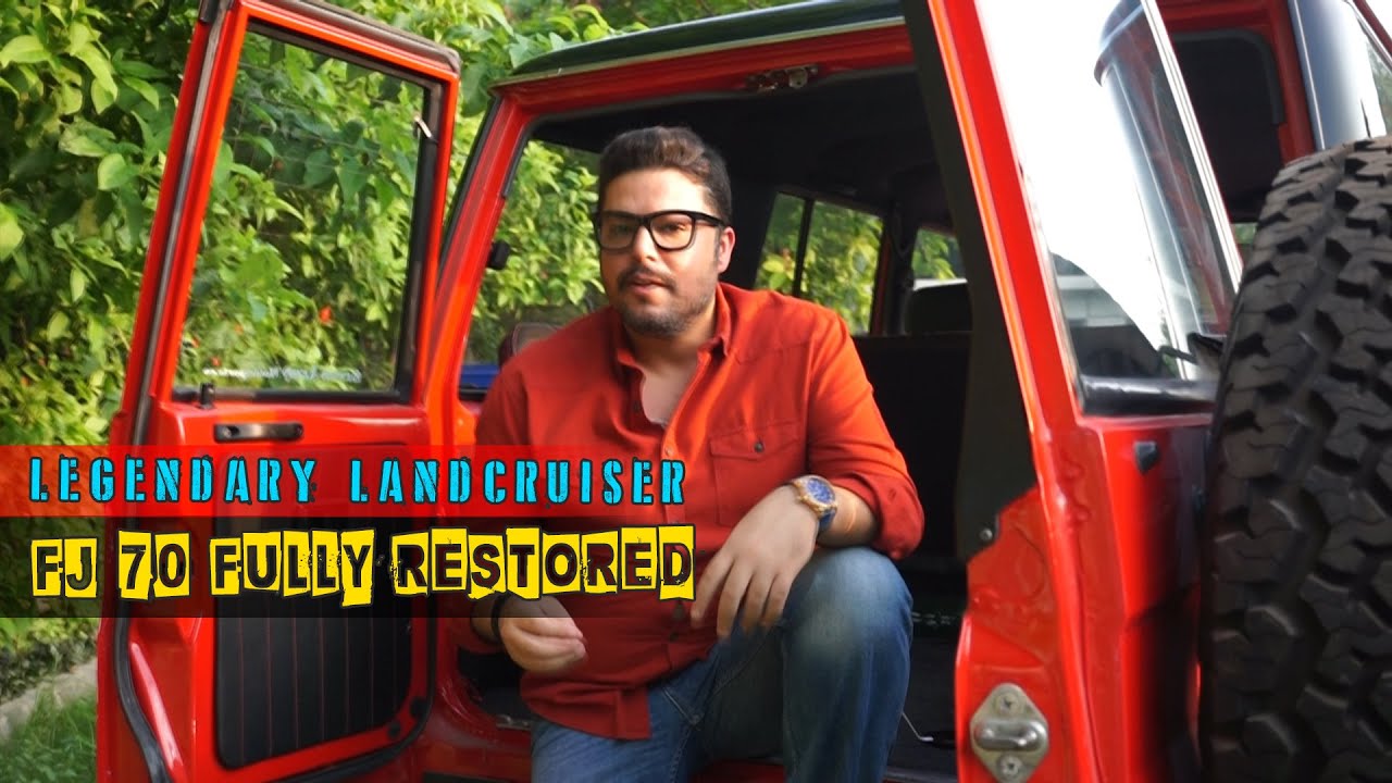 LEGENDARY LANDCRUISER FJ70 FULLY RESTORED ! PARAS SUNDA VLOGS ! - YouTube