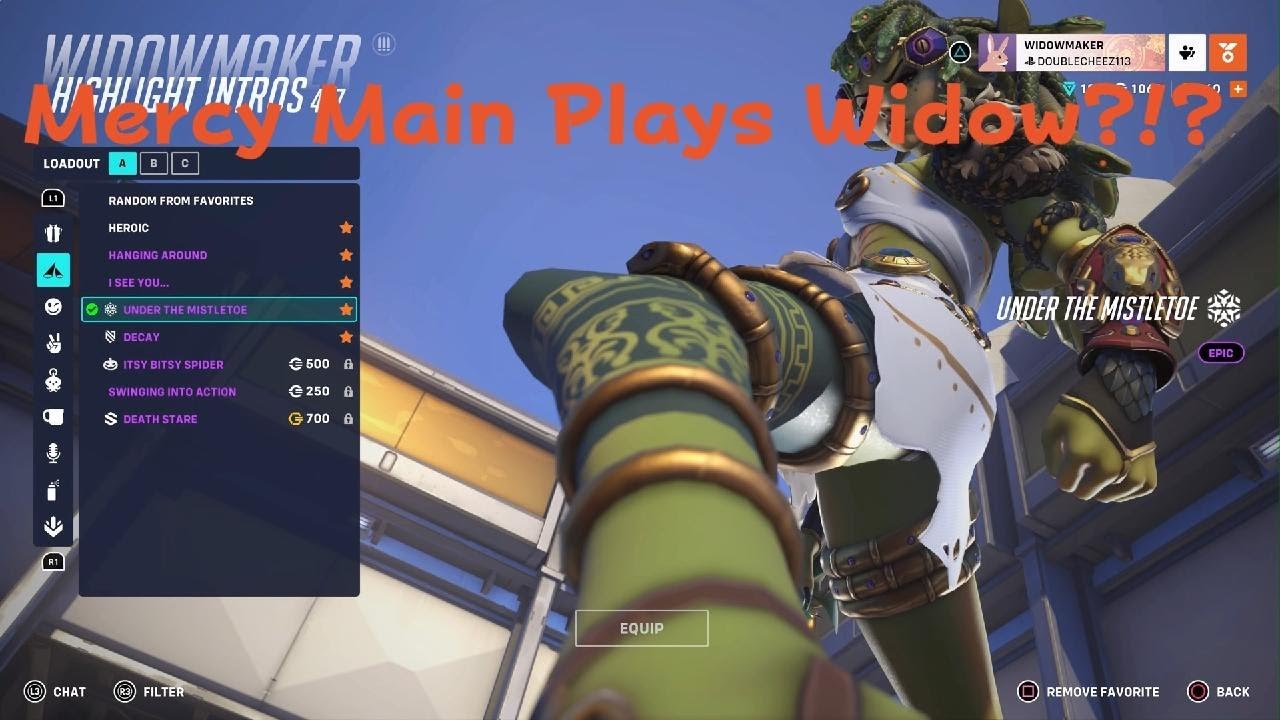 Mercy Main plays Widow in Ranked 🌟😳 - YouTube