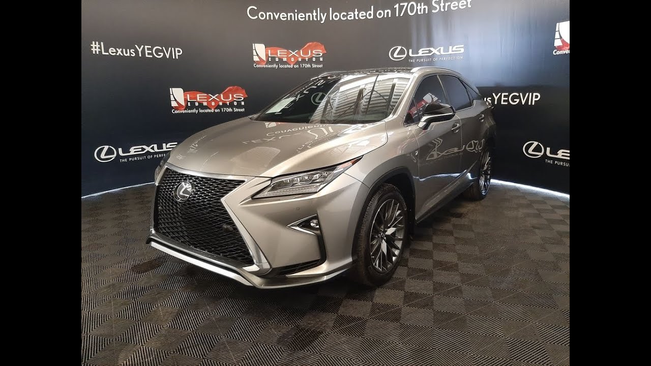Atomic Silver 2017 RX 350 - Lexus of Edmonton - YouTube