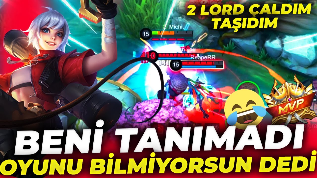 8 YILLIK ADC MAİNE OYUNU BİLMİYOR DEDİ 2 LORD ÇALIP TAŞIDIM Beatrix Jin ...