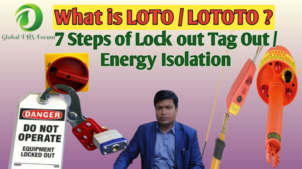 What is LOTO System in Safety | Lock out Tag out|7 steps of LOTO ...