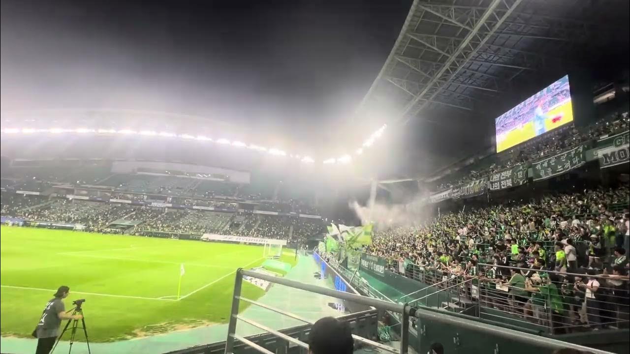 2025년 K리그1 23R 전북 vs 강원 - YouTube