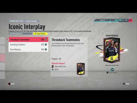 Iconic Interplay Objectives FIFA 20 - YouTube