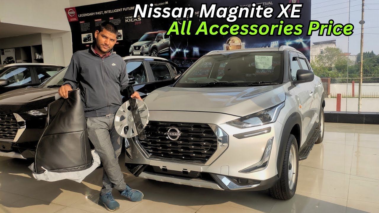 2024 Nissan Magnite XE Base Model All Accessories Full Review Price ...