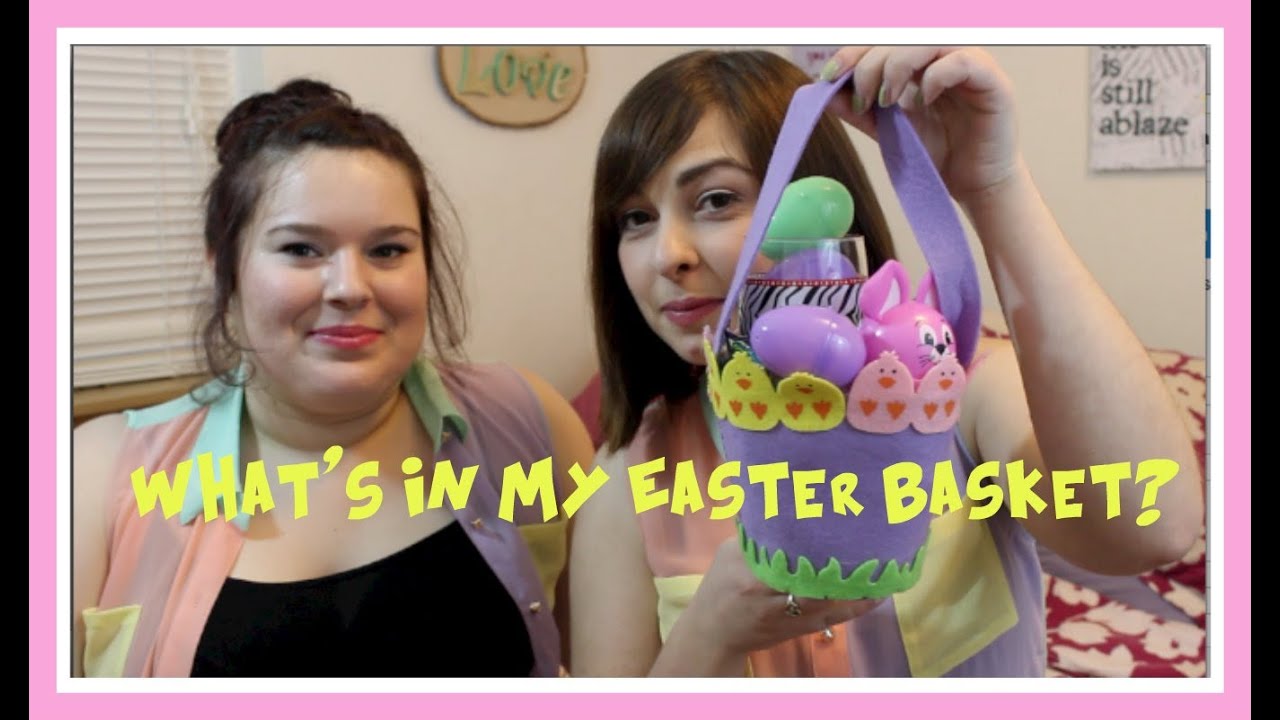 WHAT'S IN MY EASTER BASKET?! - YouTube