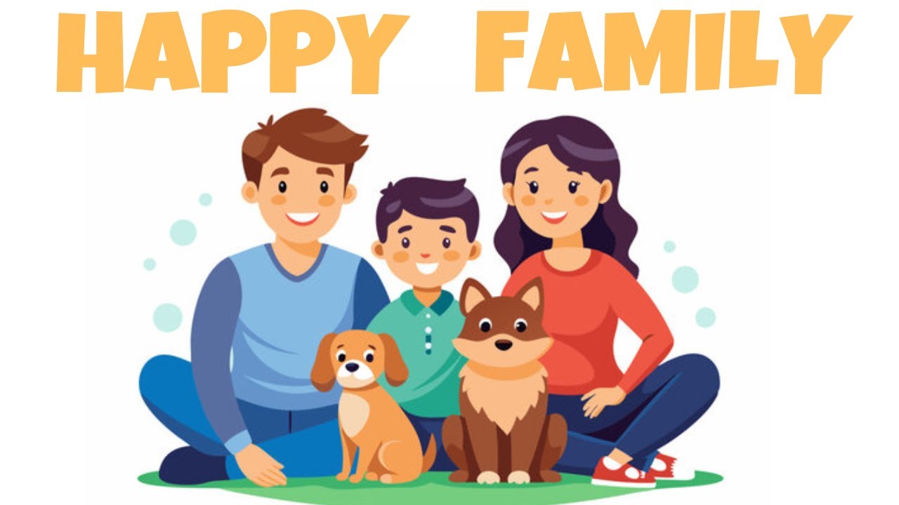 Happy Family Song | A Fun & Catchy Kids Songs! - YouTube