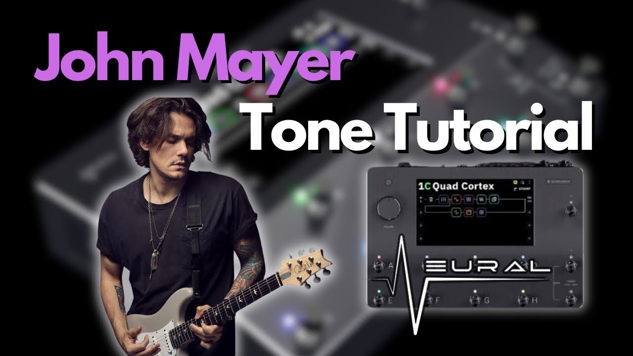 JOHN MAYER Quad Cortex Tone Tutorial | How to dial in JM tone using captures and stock effects ...