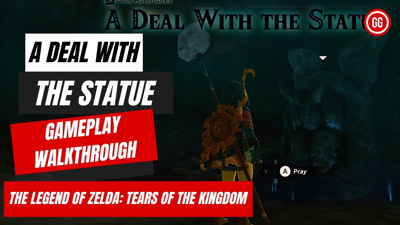 A Deal with the Statue Gameplay Walkthrough - The Legend of Zelda ...