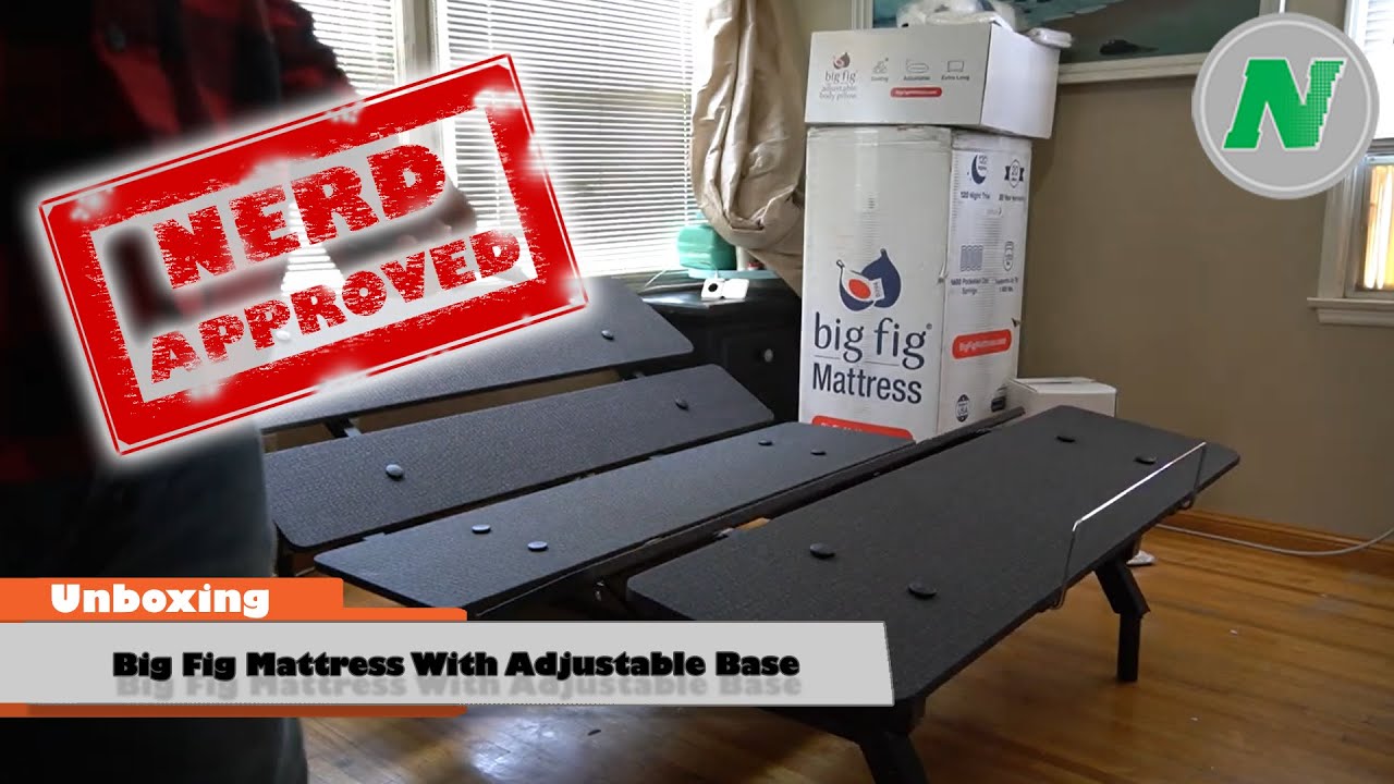 We Check Out Big Fig And Their Adjustable Base! - YouTube