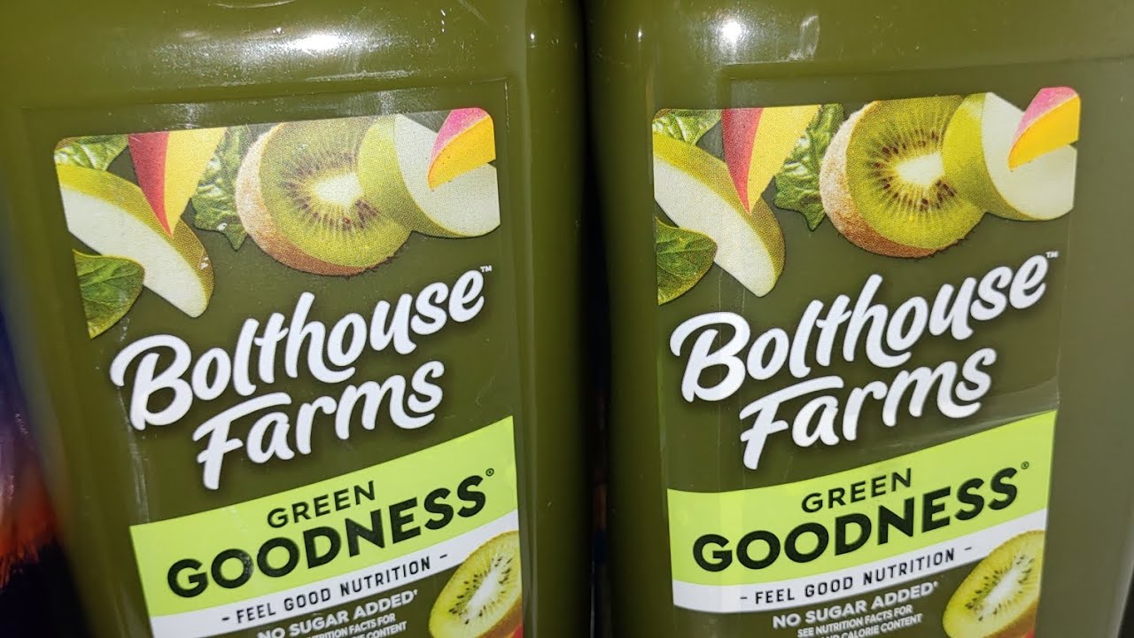 Bolthouse Farms "Green Goodness" It Taste Amazing! - YouTube