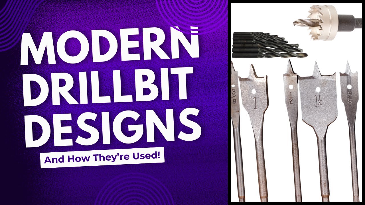 Different Drill Bits and How They're Used - YouTube