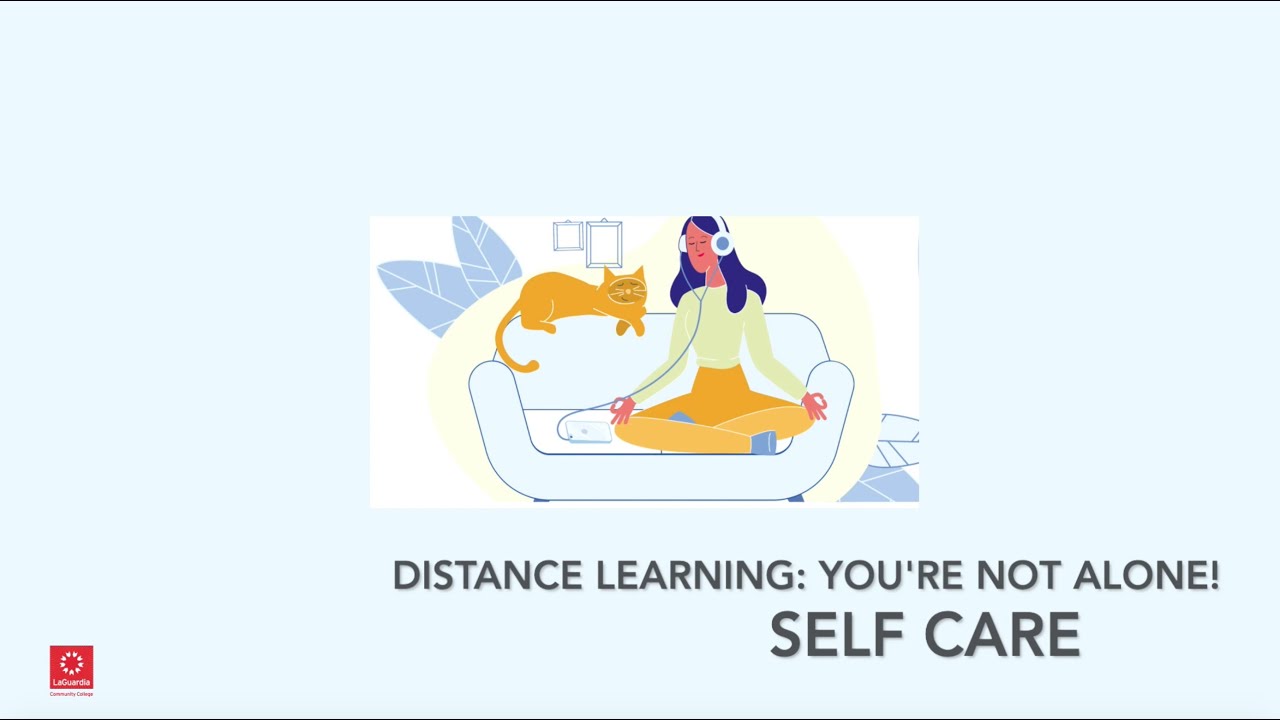 Distance Learning: You're Not Alone | Self Care - YouTube