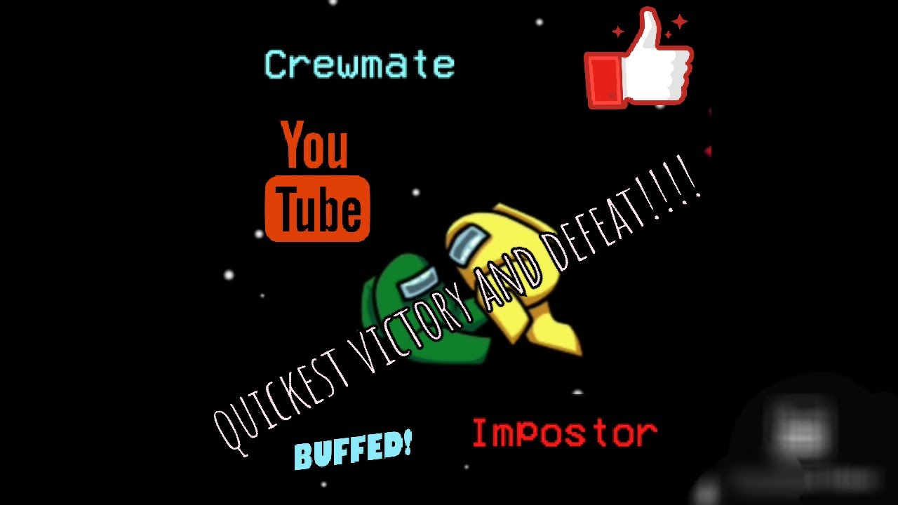 QUICKEST VICTORY AND DEFEAT IN A GAME OF AMONG US!!!(don't miss it ...