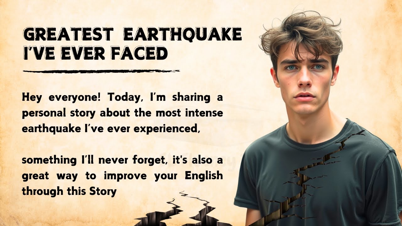 The Greatest Earthquake I Have Ever Faced - Learn English Through Story ...
