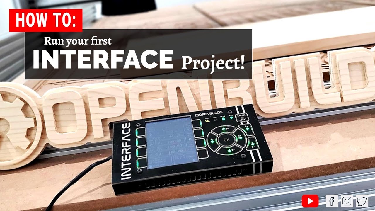 HOW TO: Quick INTERFACE CNC control pendant - project example - - YouTube