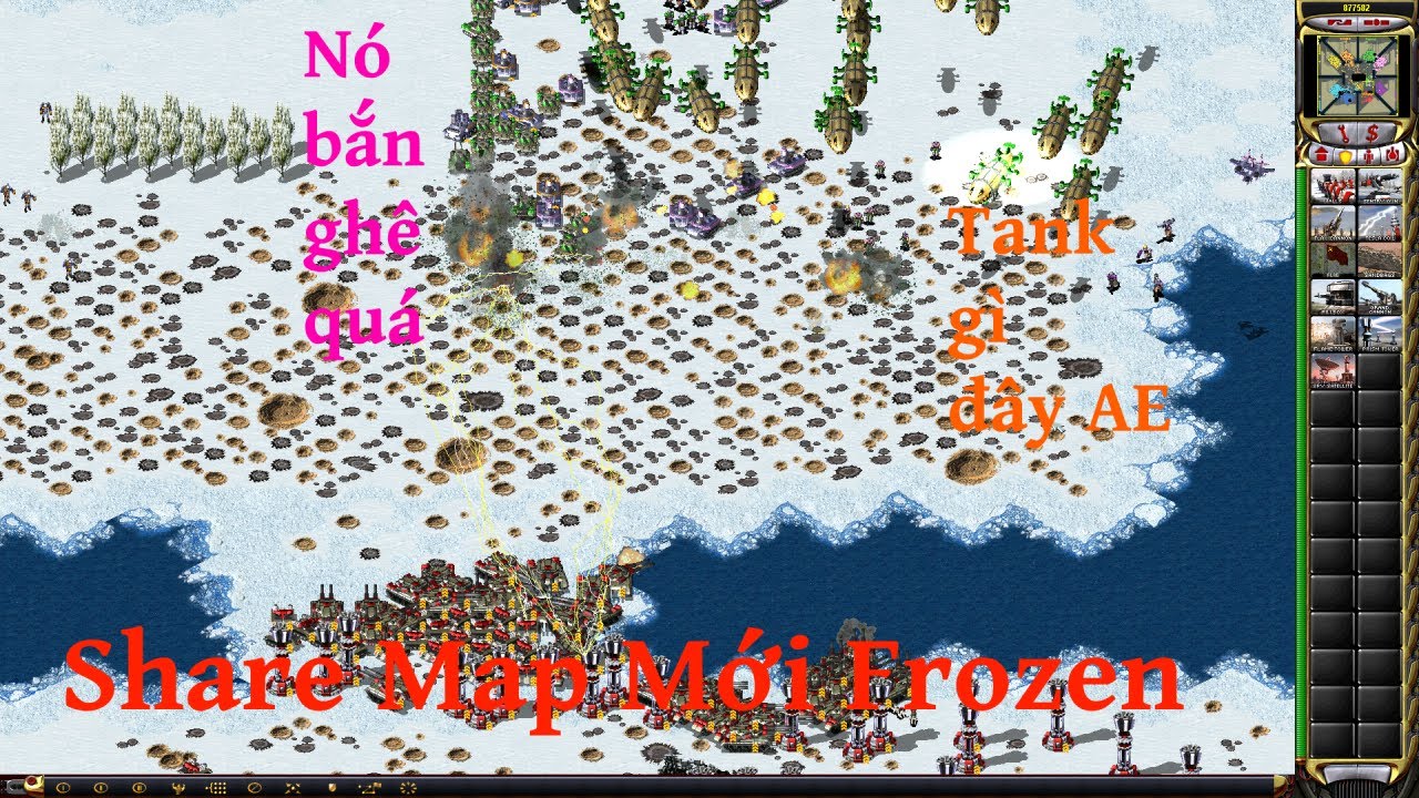 Red Alert 2 _ Map Mới Frozen Chiến Cực Sướng - YouTube