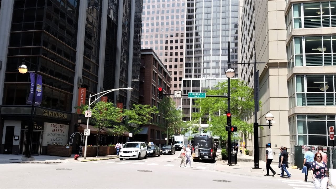 Walking in Streeterville in Chicago (May 31, 2019) - YouTube