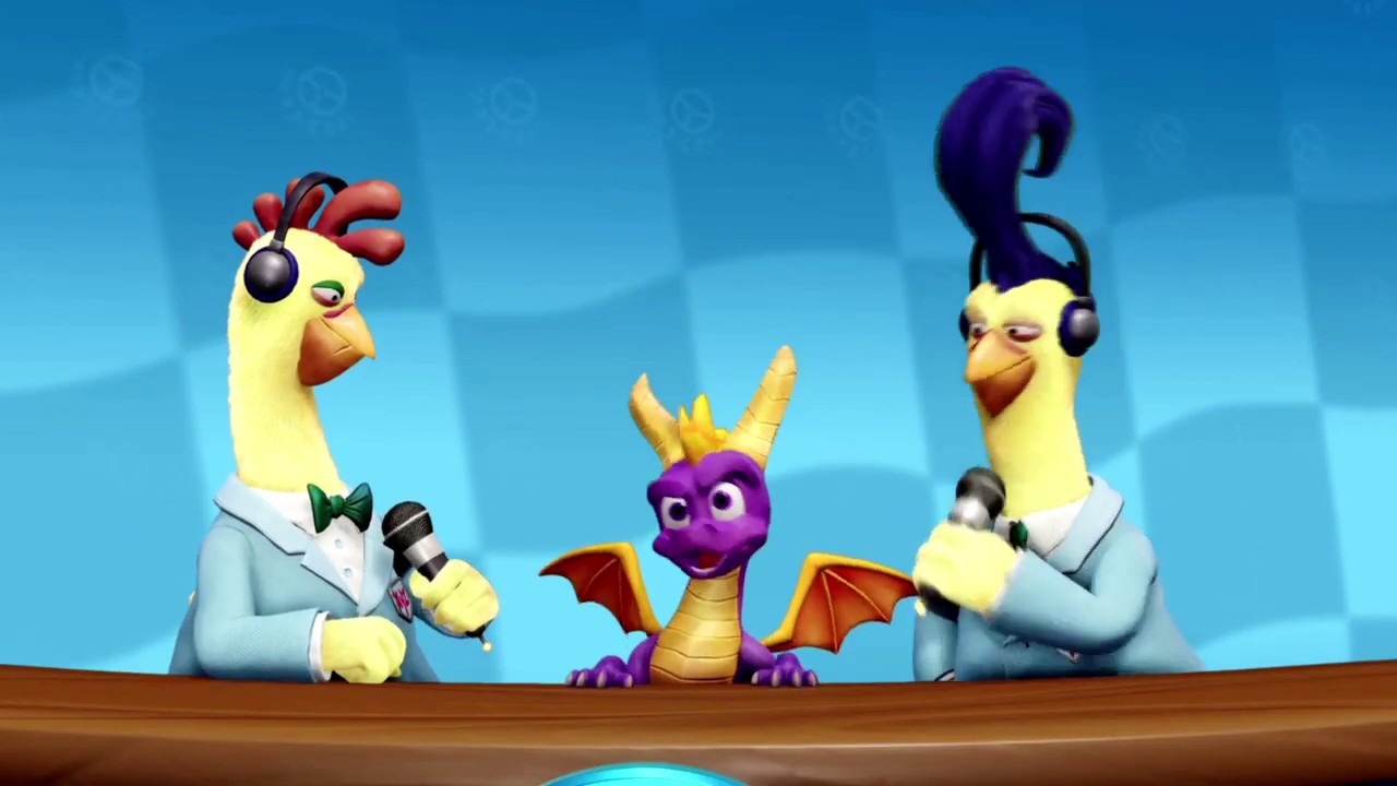 Spyro & Friends CTR intro. - YouTube