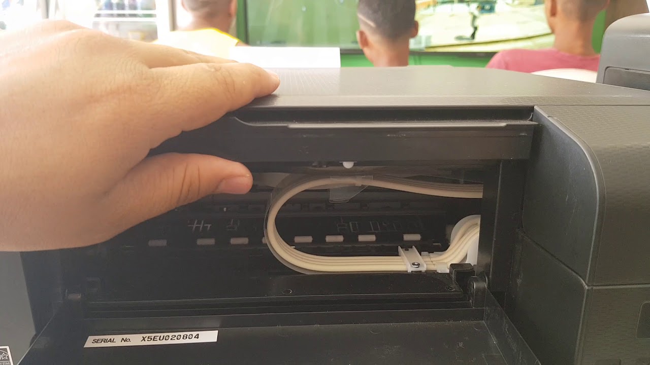 Impressora Epson EcoTank L3110 - Acesso a parte interna da impressora ...