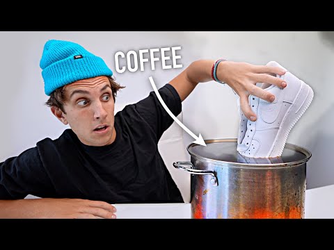 I Tried Coffee Dipping My Shoes…