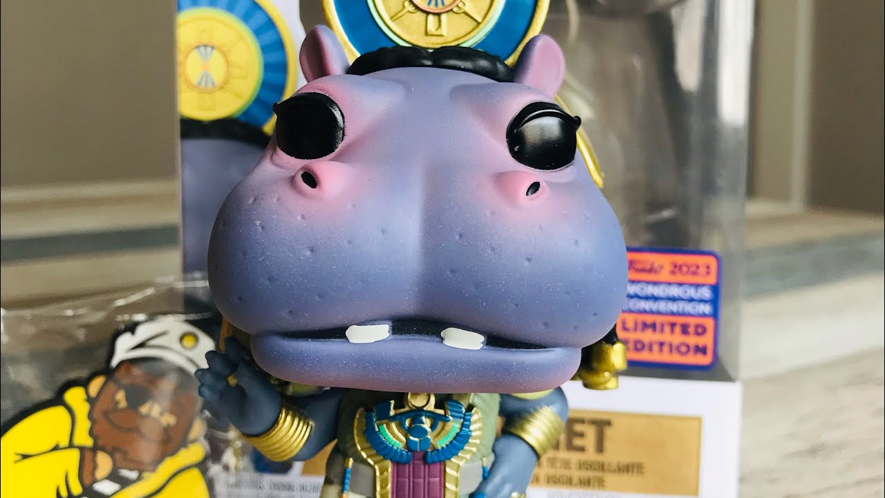 Funko pop Tawete (Taueret diosa egipcia de la fertilidad) - YouTube