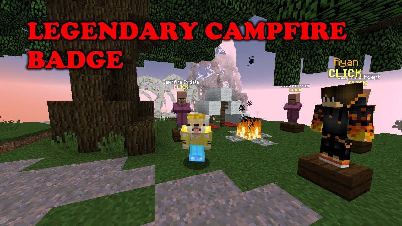 LEGENDARY CAMPFIRE BADGE TUTORIAL - YouTube