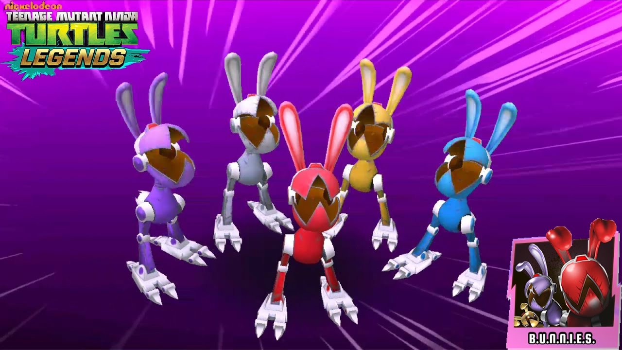 B.U.N.N.I.E.S. - First Look - TMNT Legends - YouTube