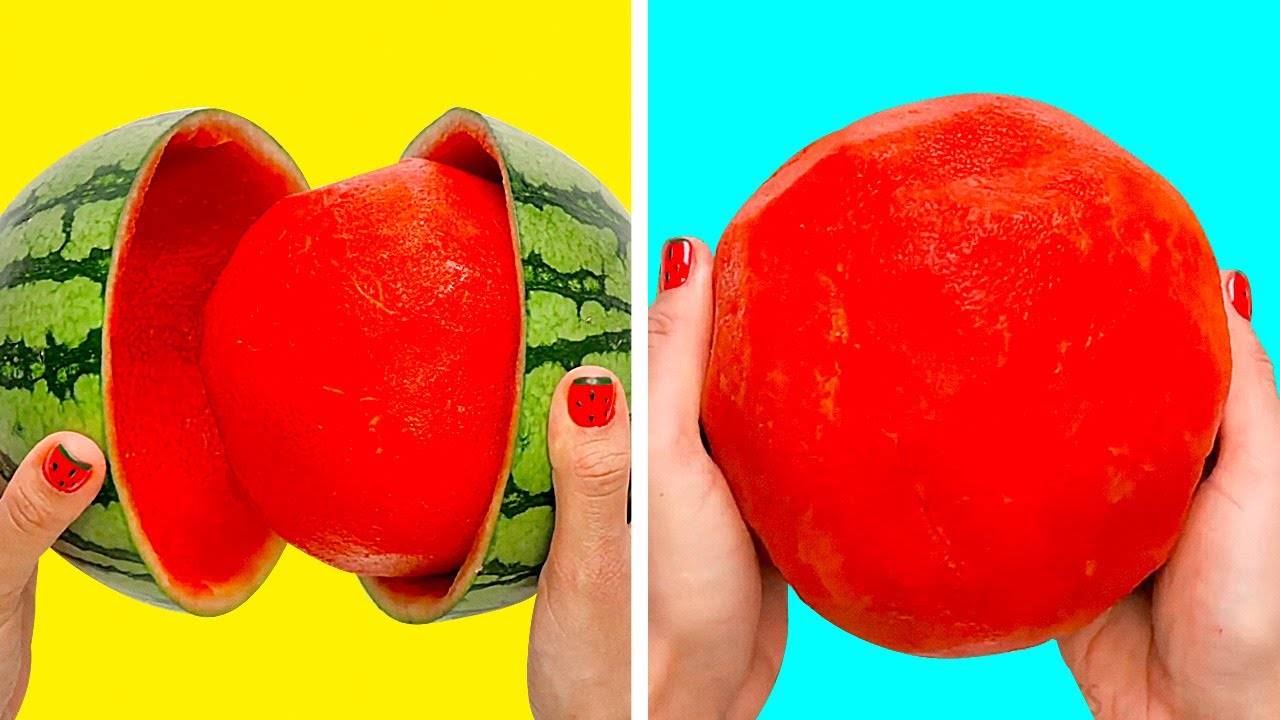 16 AMAZING WATERMELON PARTY TRICKS - YouTube