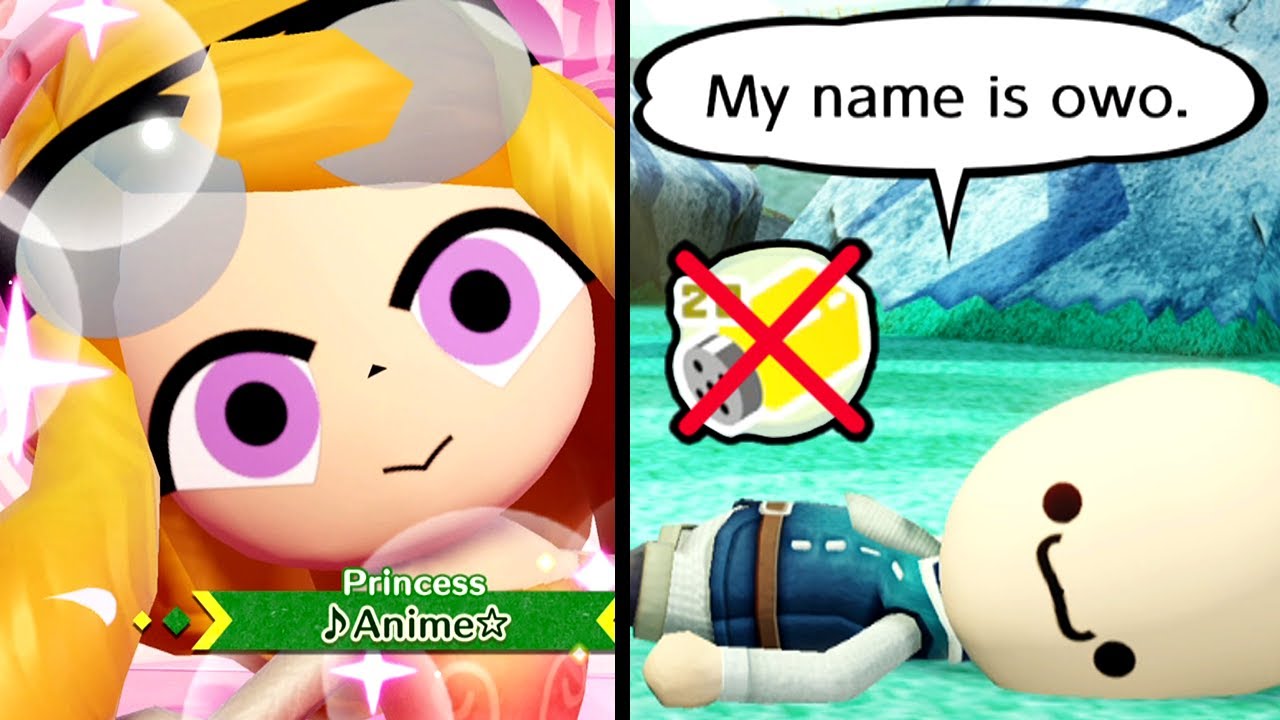 Super Luigi Miitopia - Princess Anime and Prince owo (No Sprinkles ...