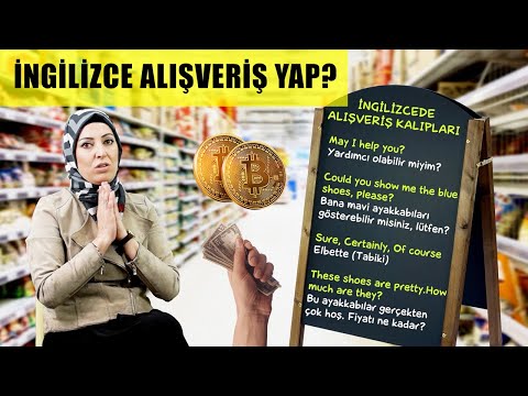 İNGİLİZCE ALIŞVERİŞ DİYALOGLARI - ALIŞVERİŞ İNGİLİZCESİ KALIPLARI - ( ingilizce Kalıp Cümleler )